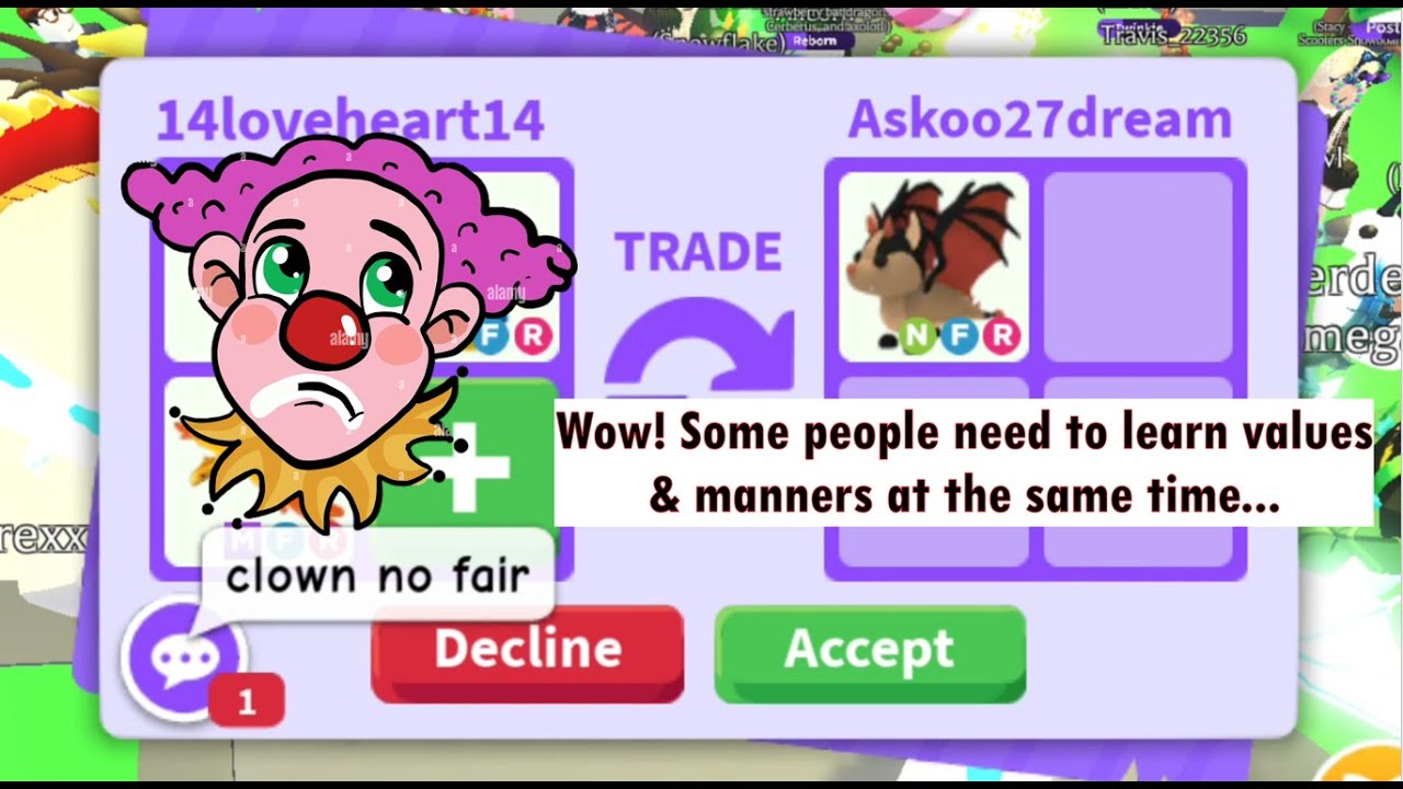 HE LITERALLY CALLED ME CLOWN! 😐🤡 I GAVE MY BEST OFFER FOR NEON BAT ...