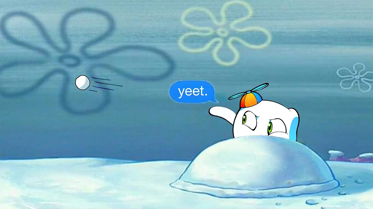 Getting angry at a Snowball Fight in a video game - YouTube