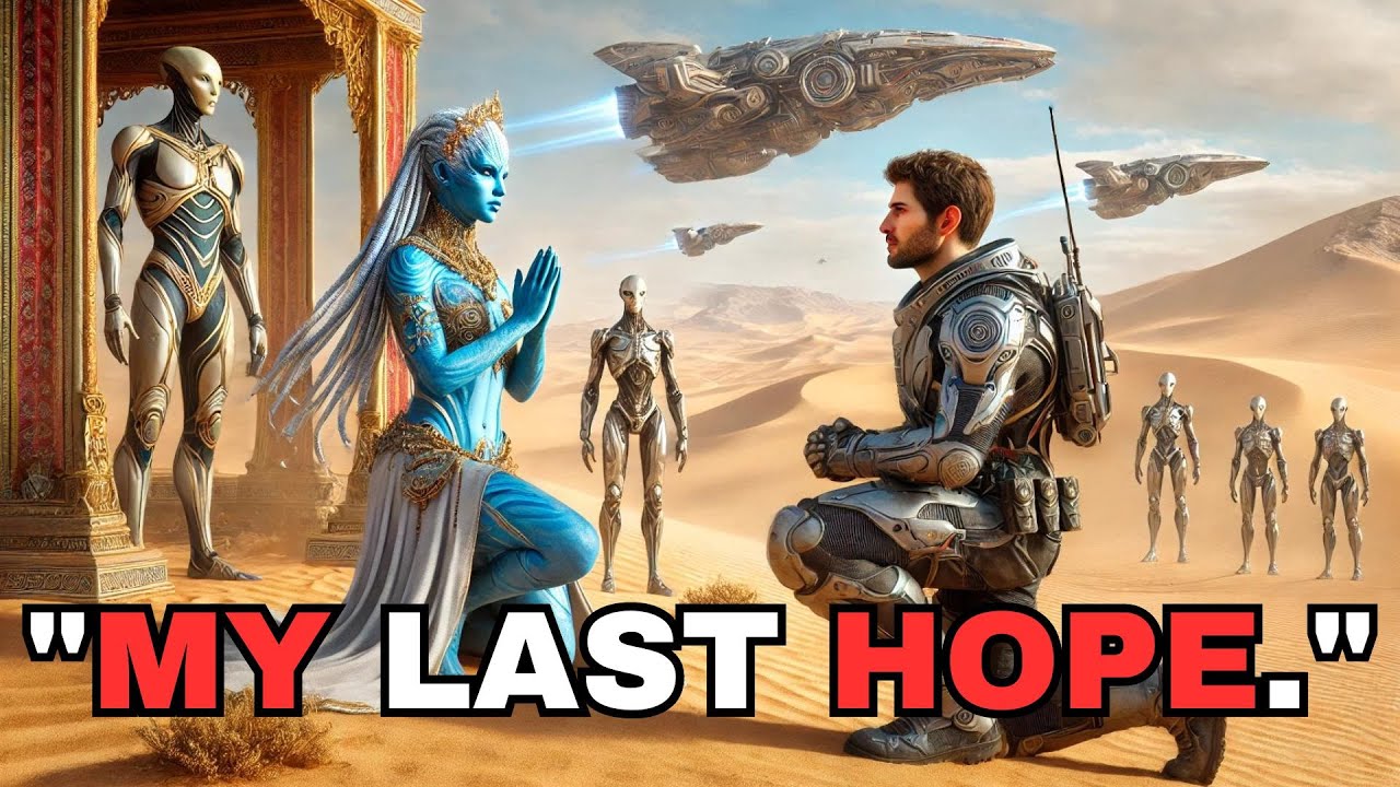 "Abandoned by Her Alien Royal Family, the Princess Begs a Human to ...