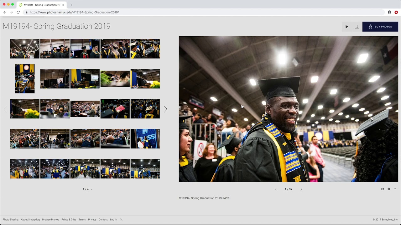 SmugMug Tutorial. How to download whole galleries. Texas A&M University ...