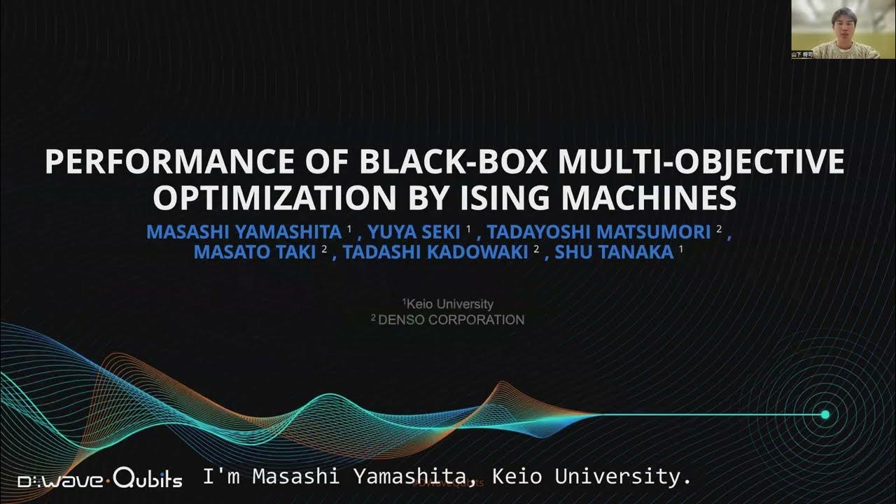 Performance of Black-box Multi-Objective Optimization by Ising Machines: Keio University and ...