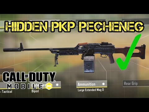 Turning PKM LMG to hidden PKP Pecheneg in COD Mobile | Call of Duty ...