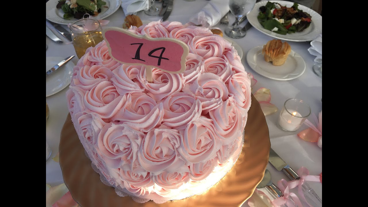 BEST WEDDING RECEPTION CAKE IDEA EVER!! - YouTube