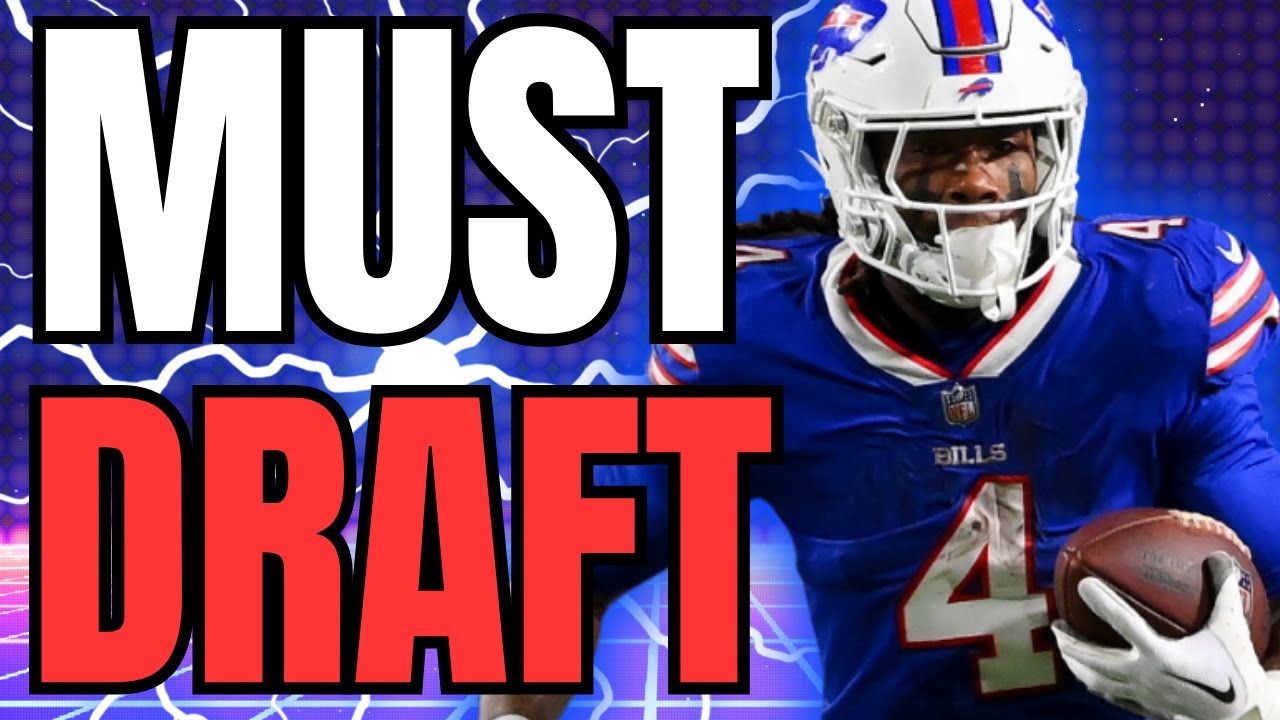 7 MUST DRAFT Running Backs - Build Your Teams Around THESE Players ...