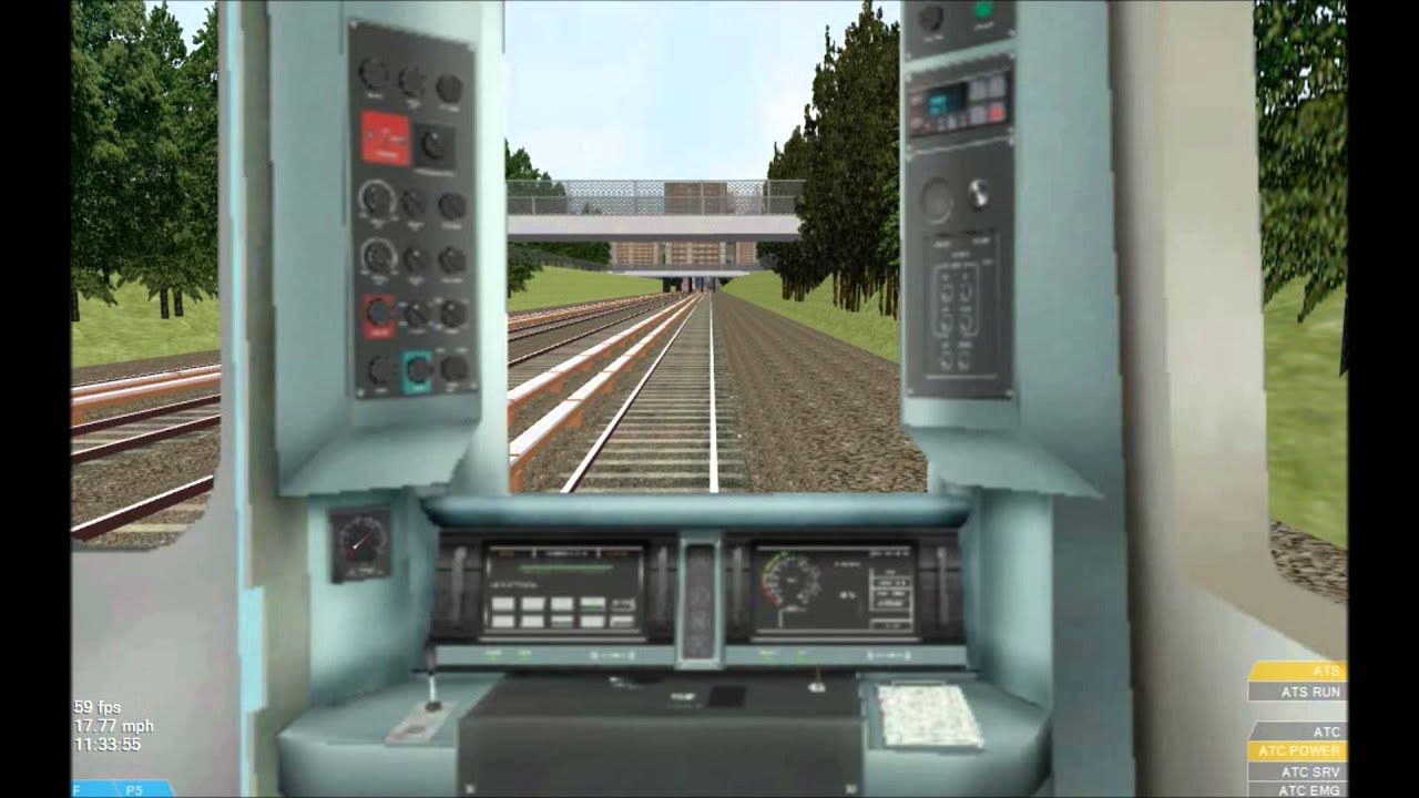 OpenBVE HD EXCLUSIVE: Bombardier M7 EMU WIP Temporary Cab Showcase (11 ...