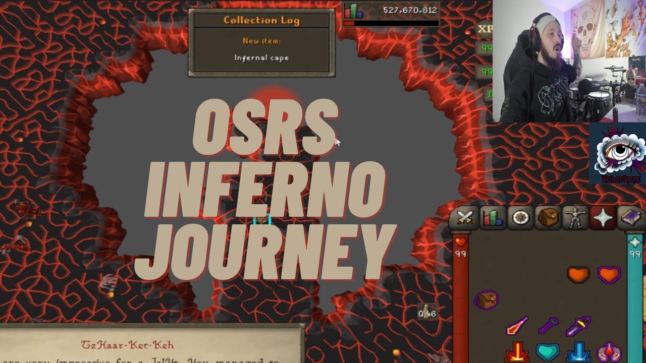 OSRS Inferno Journey (Bowfa First Cape) - YouTube