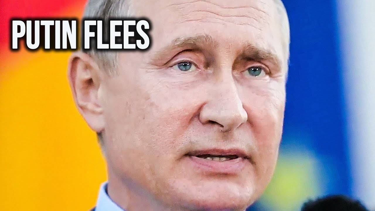 Putin RUNS As Russia Explodes In Furious Draft Backlash - YouTube