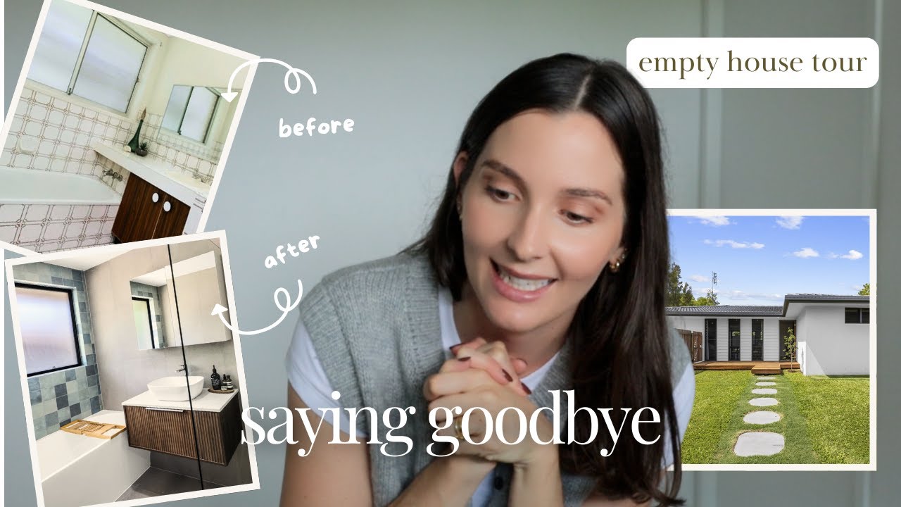 moving from our first home 🏡 why we moved, empty house tour, planting ...