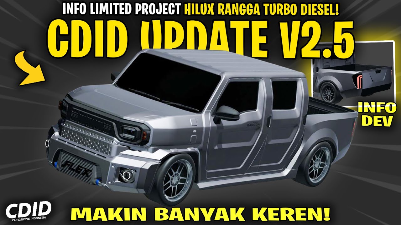 INFO LIMITED BARU HILUX RANGGA DIESEL CUMI TUNED PROJECT CDID UPDATE V2 ...