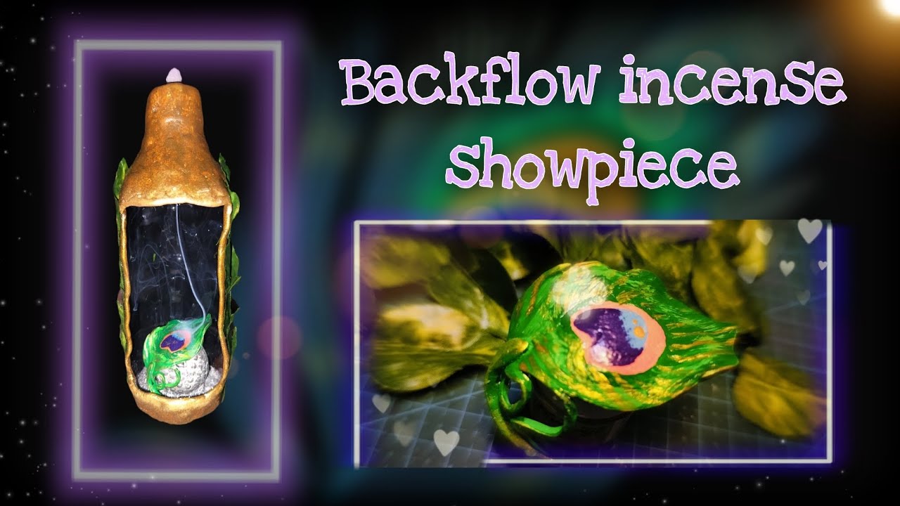Backflow Incense Showpiece || Simple DIY - YouTube