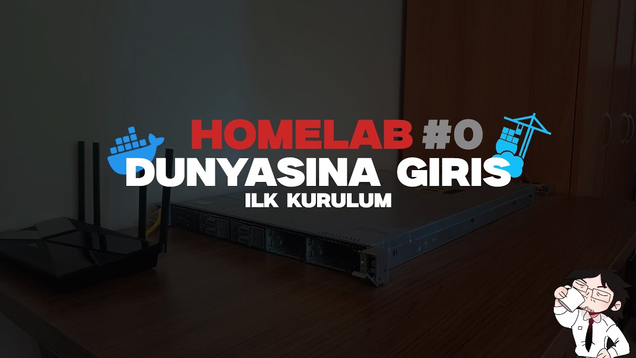 İlk kurulum | Homelab #0 - YouTube