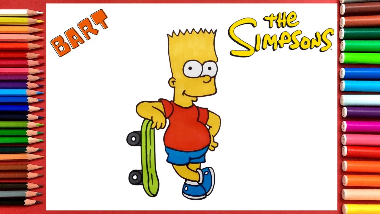 How to Draw Bart Simpson | The Simpsons - YouTube