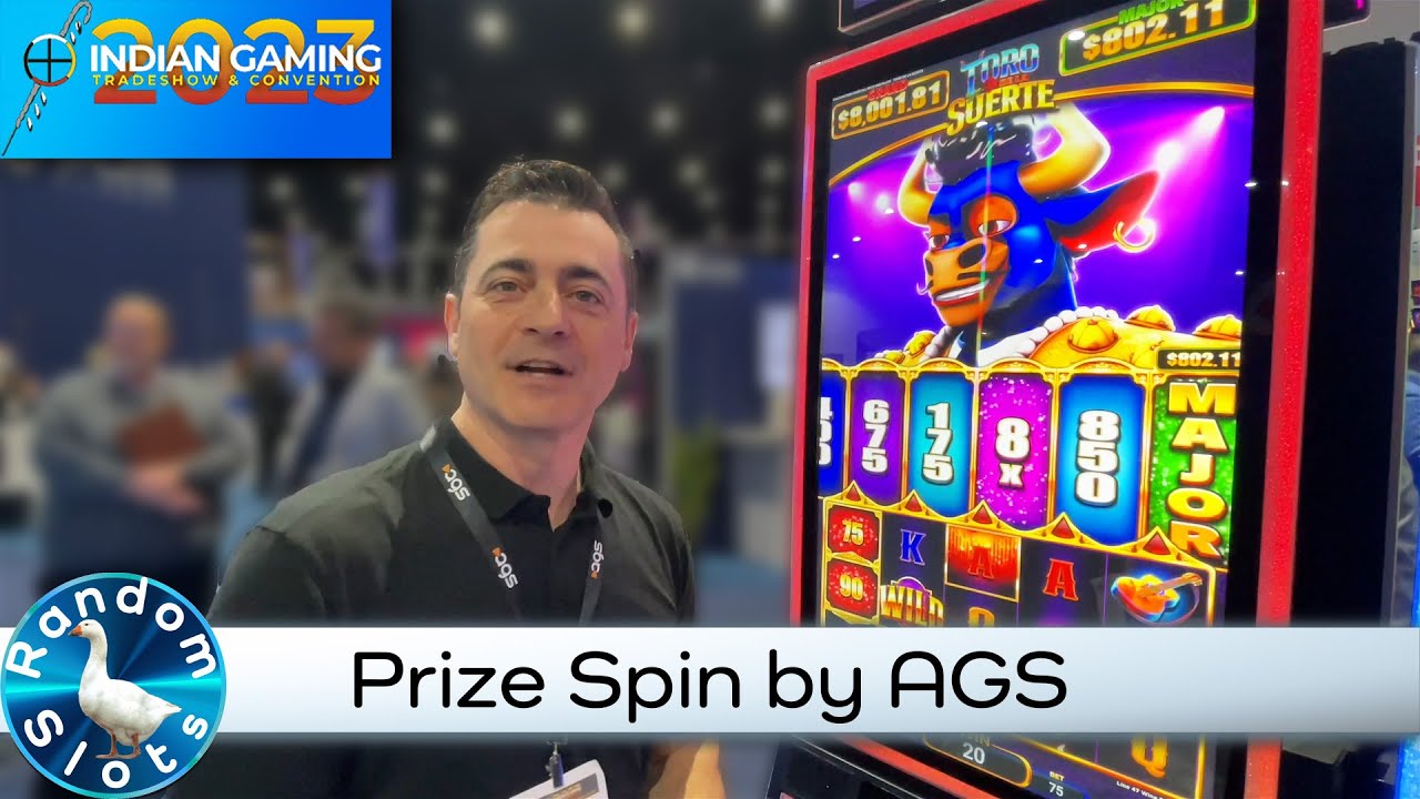 Prize Spin Slot Machine by AGS at #IGTC2023 - YouTube