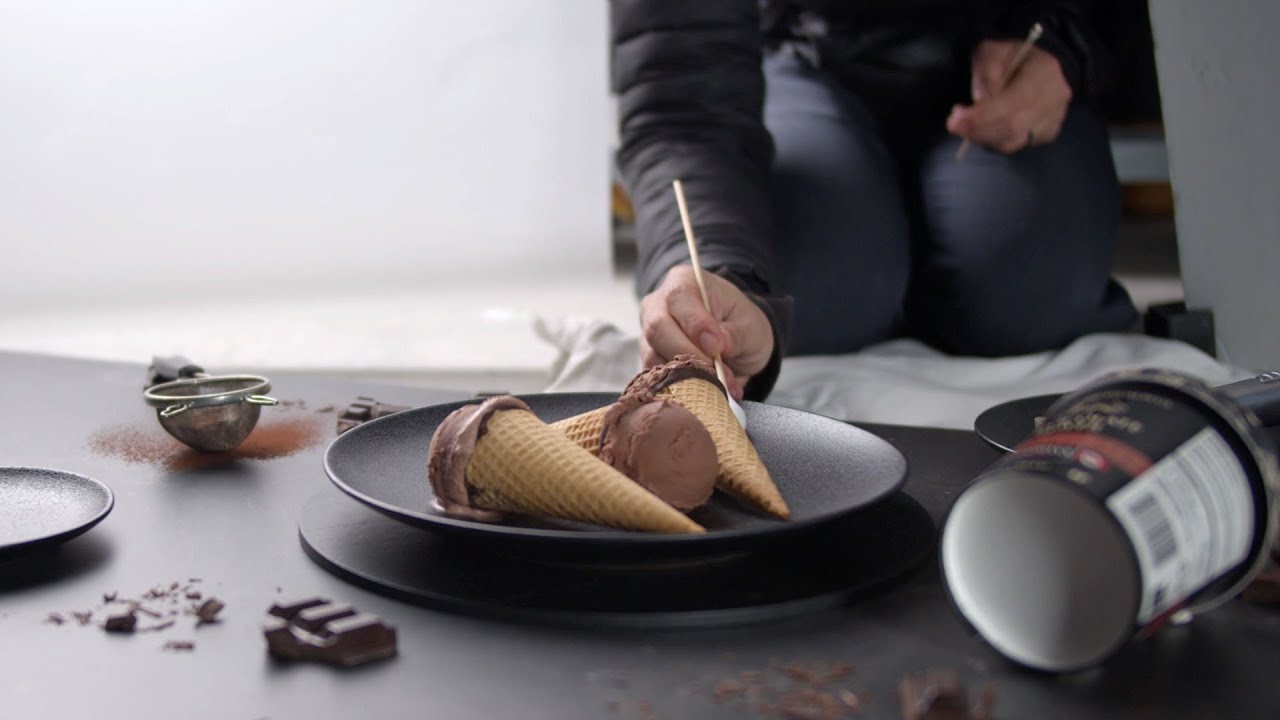 Behind the Scenes - Super Premium Plus Ice Cream Photo Shoot - YouTube
