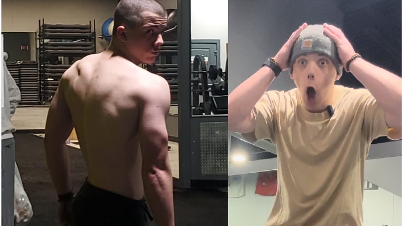 How I grow my back w/ my gym bros - YouTube