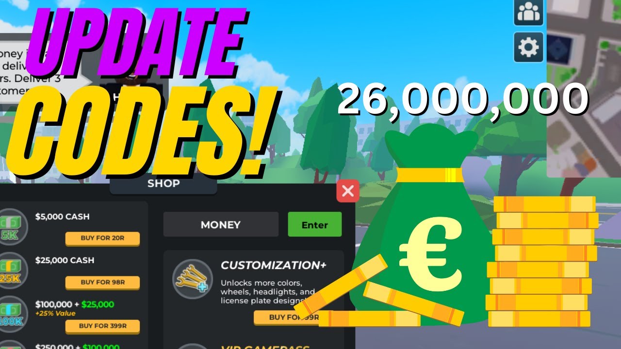 *NEW* UPDATE! MONEY!!! CODES* Taxi Boss 🚖 ROBLOX - YouTube