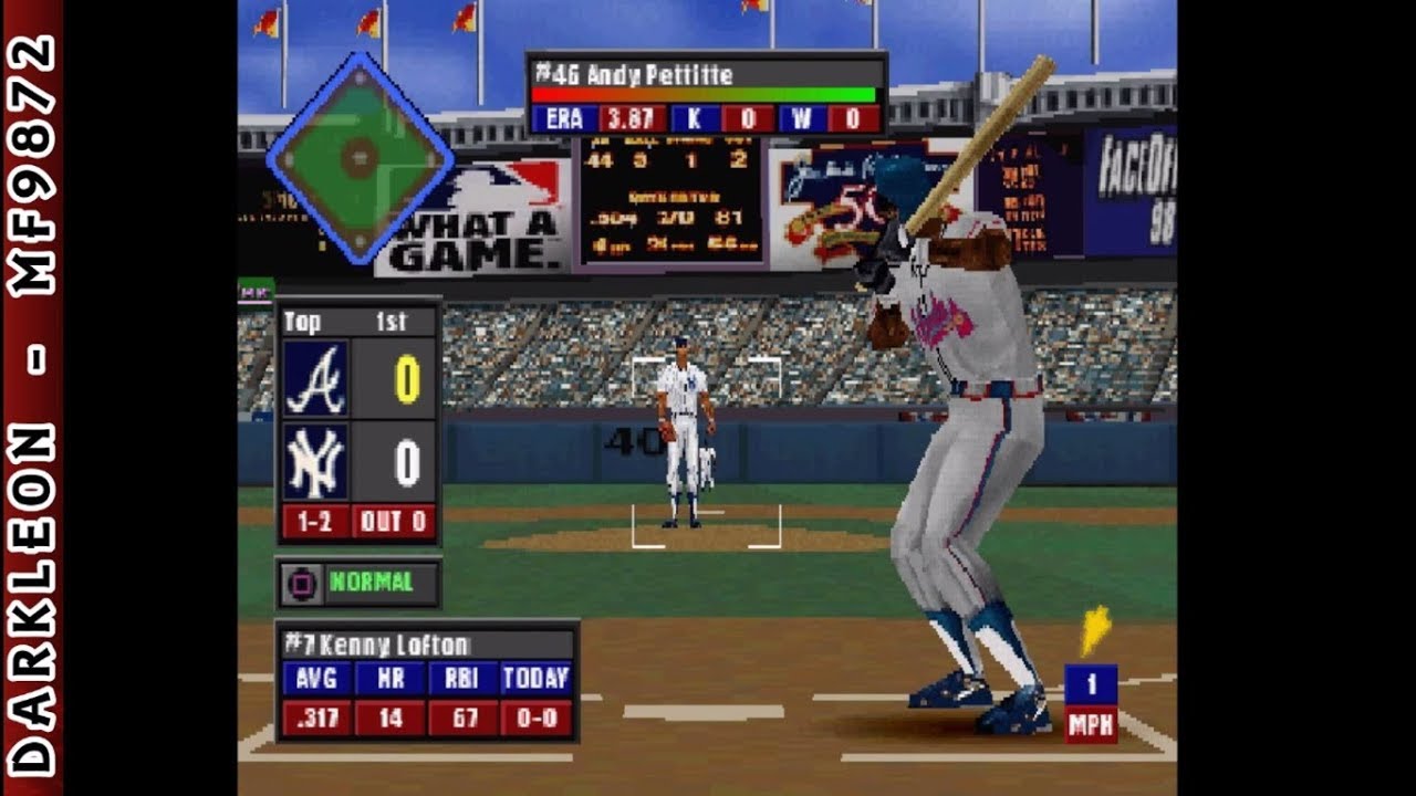 PlayStation - MLB 98 (1997) - YouTube