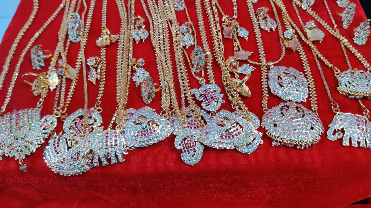 Impon dollar/Micro plated chain/9941791329/impon stone dollar - YouTube