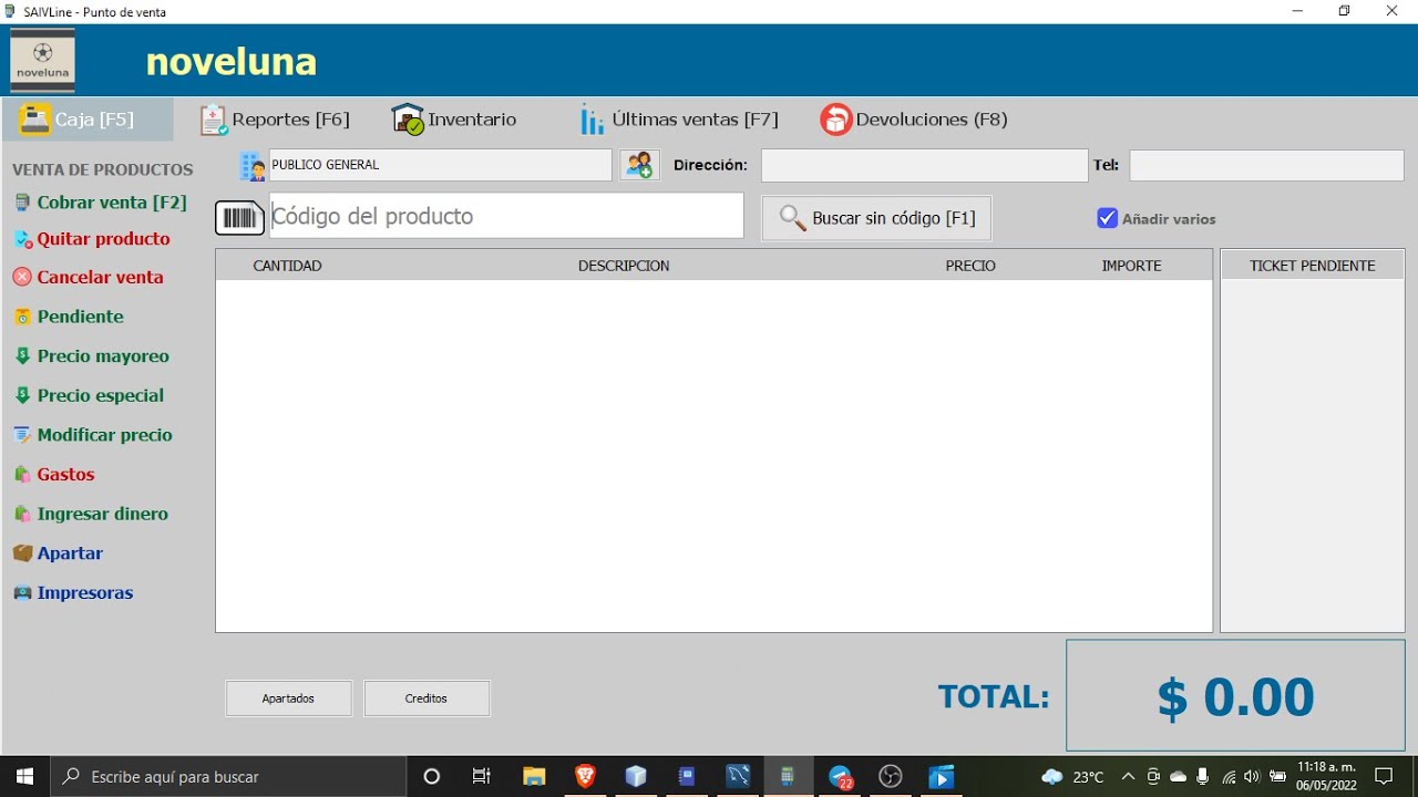 sistema de venta en java con MYSQL catalogo de venta y sus funciones ...