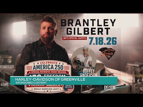 Brantley Gilbert at Harley- Davidson of Greenville