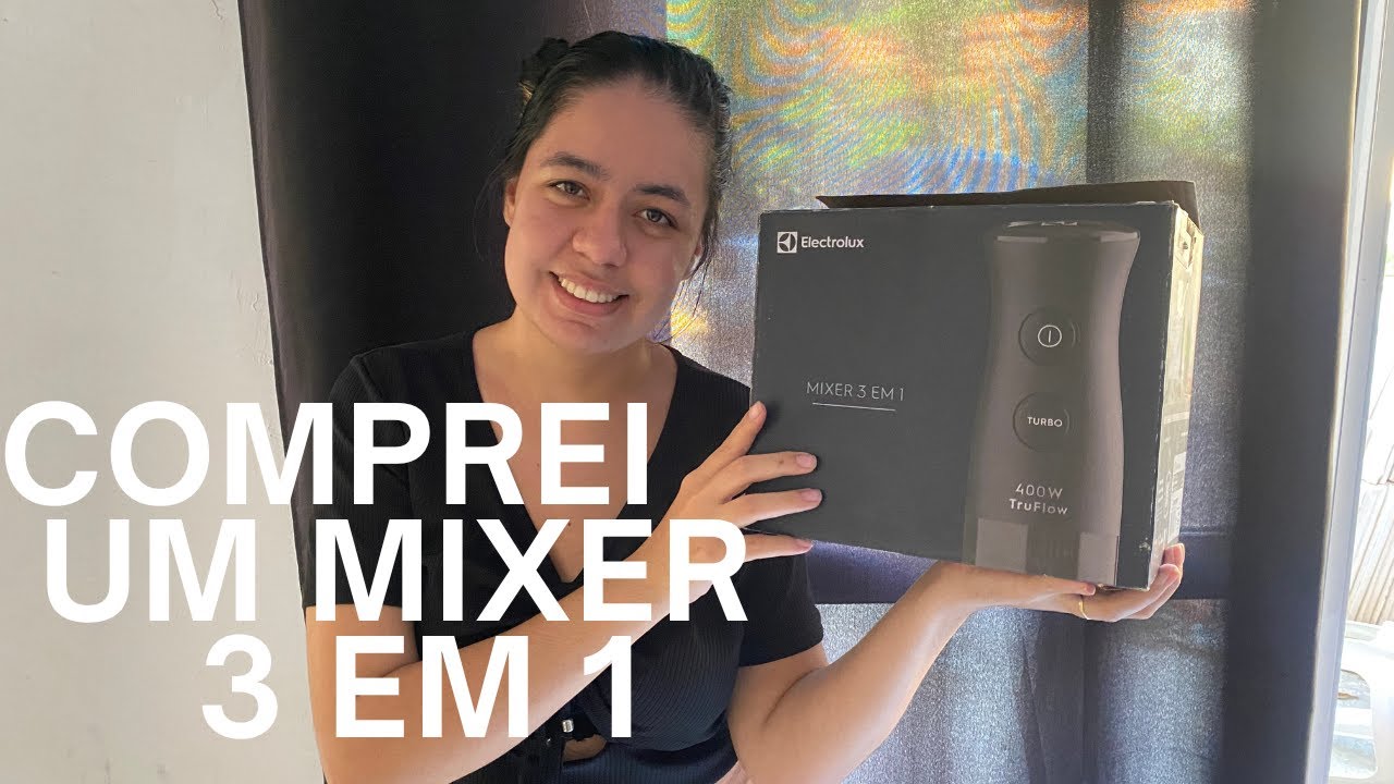RESENHA MIXER ELECTROLUX 3 EM 1 - YouTube