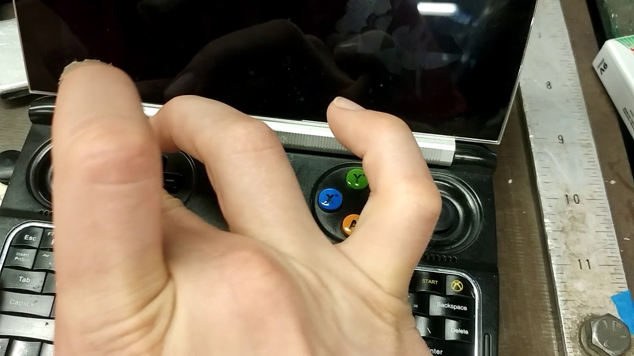 Replacing joystick rubber boots on the GPD Win 2 - YouTube