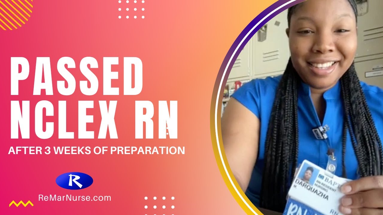 How She Passed the NCLEX After 3 Weeks of Preparation - YouTube