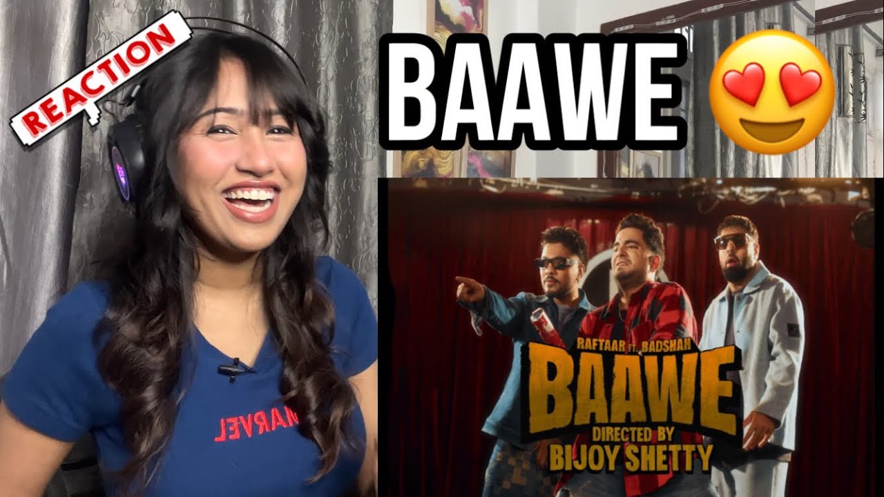Reaction on Baawe : Raftaar | Badshah | Samay Raini - YouTube