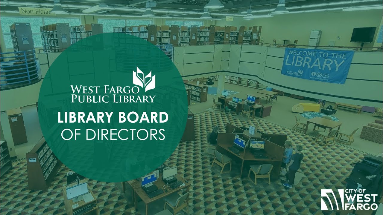 West Fargo Public Library Board Meeting October 10, 2024 - YouTube