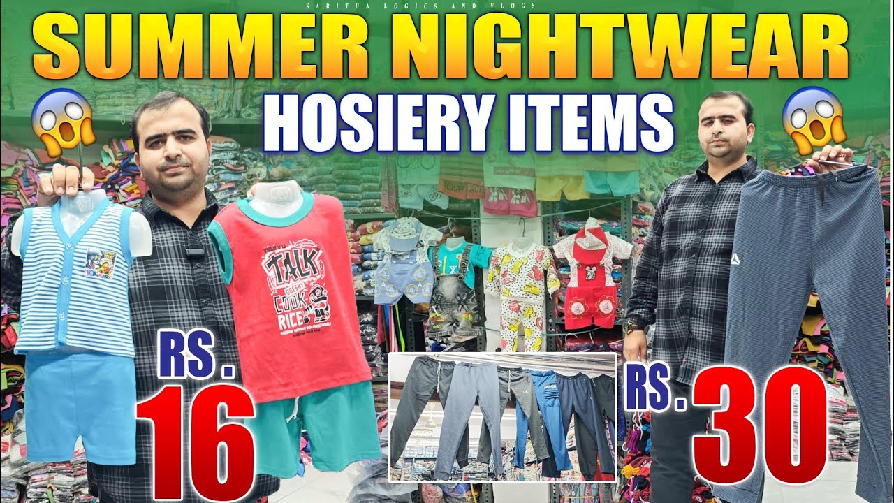 Wholesale Kids Hosiery Items / Summer Night Dresses - YouTube