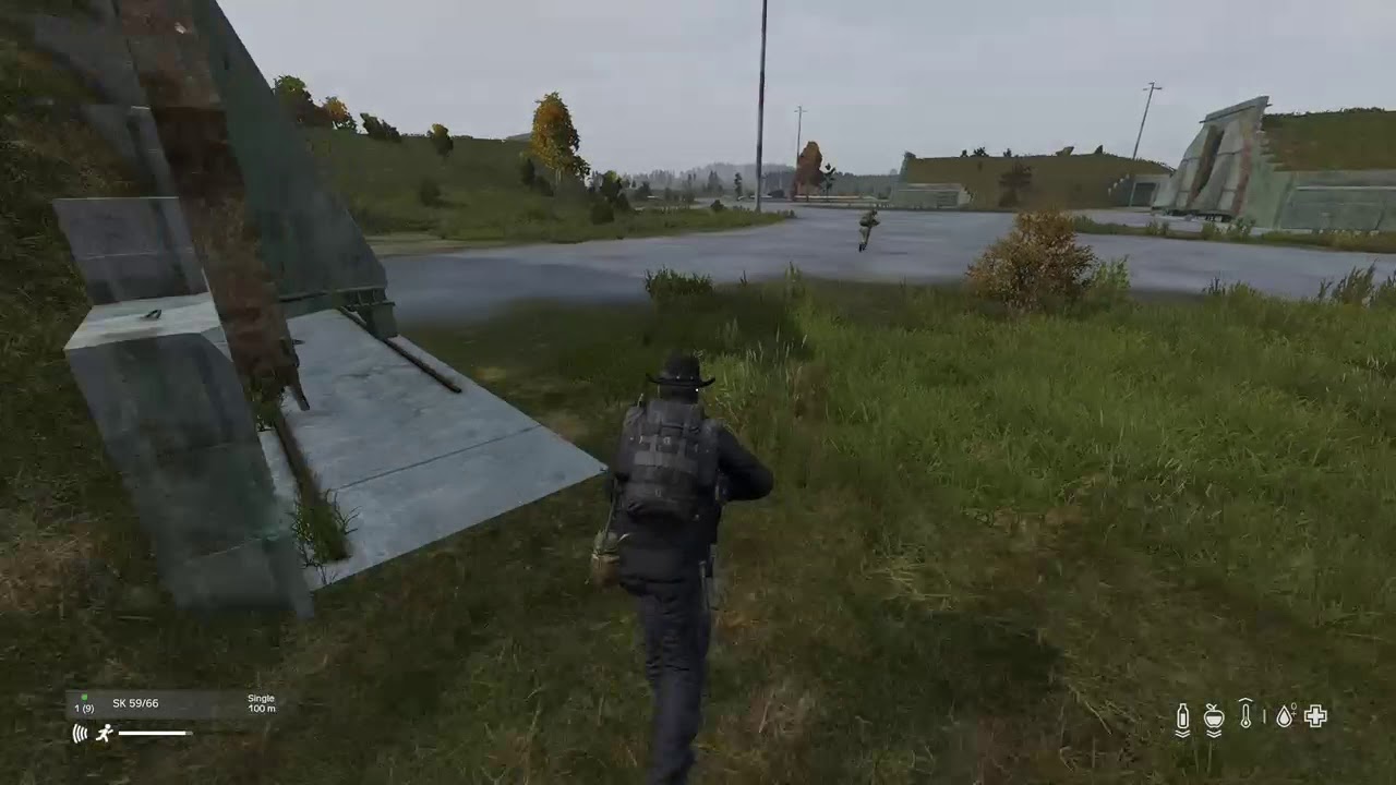 Adventures In DayZ: Wolf at NWAF - YouTube