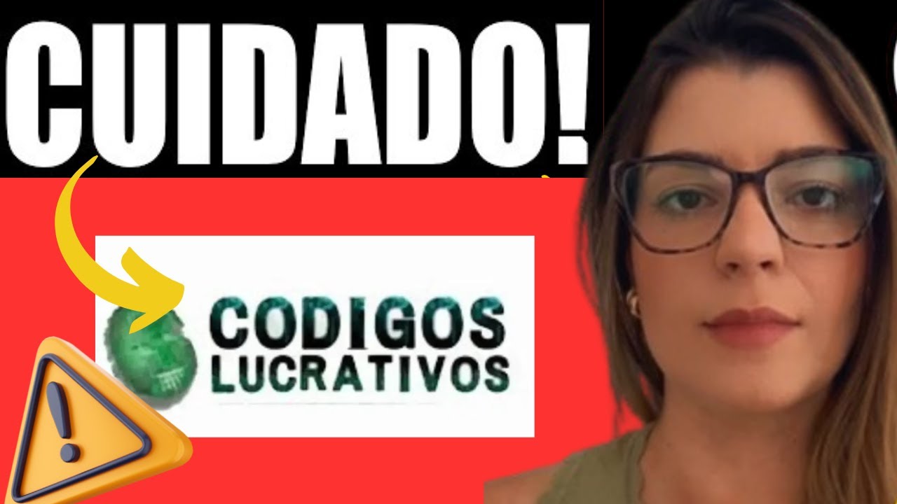 CÓDIGOS LUCRATIVOS FUNCIONA? ⛔️ (É GOLPE?) ⛔️ CODIGO LUCRATIVO VALE A PENA? APP CÓDIGOS ...
