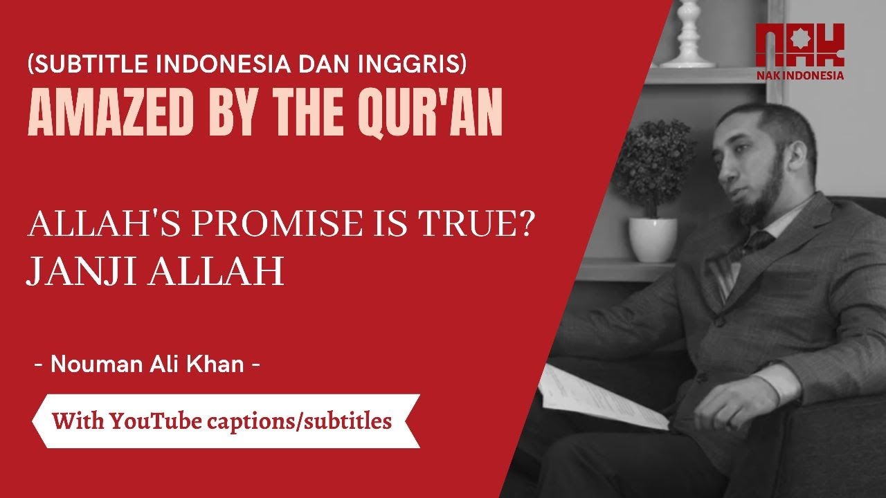 (Subtitled) - Janji Allah - Allah's Promise is True? - YouTube