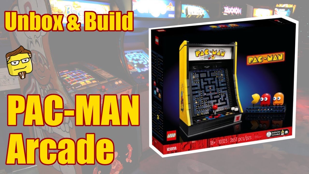 LEGO Unbox & Build: PAC-MAN Arcade - YouTube