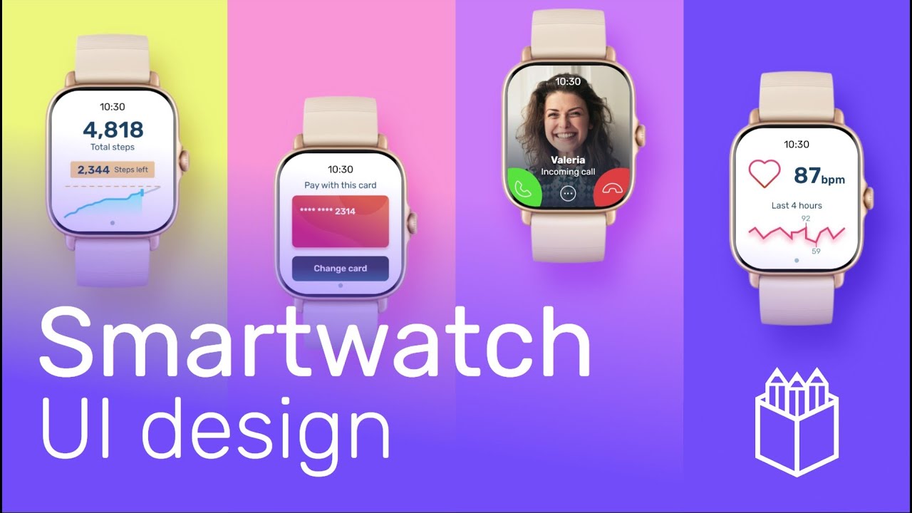 How to design a smartwatch UI in Penpot #MadeWithPenpot - YouTube