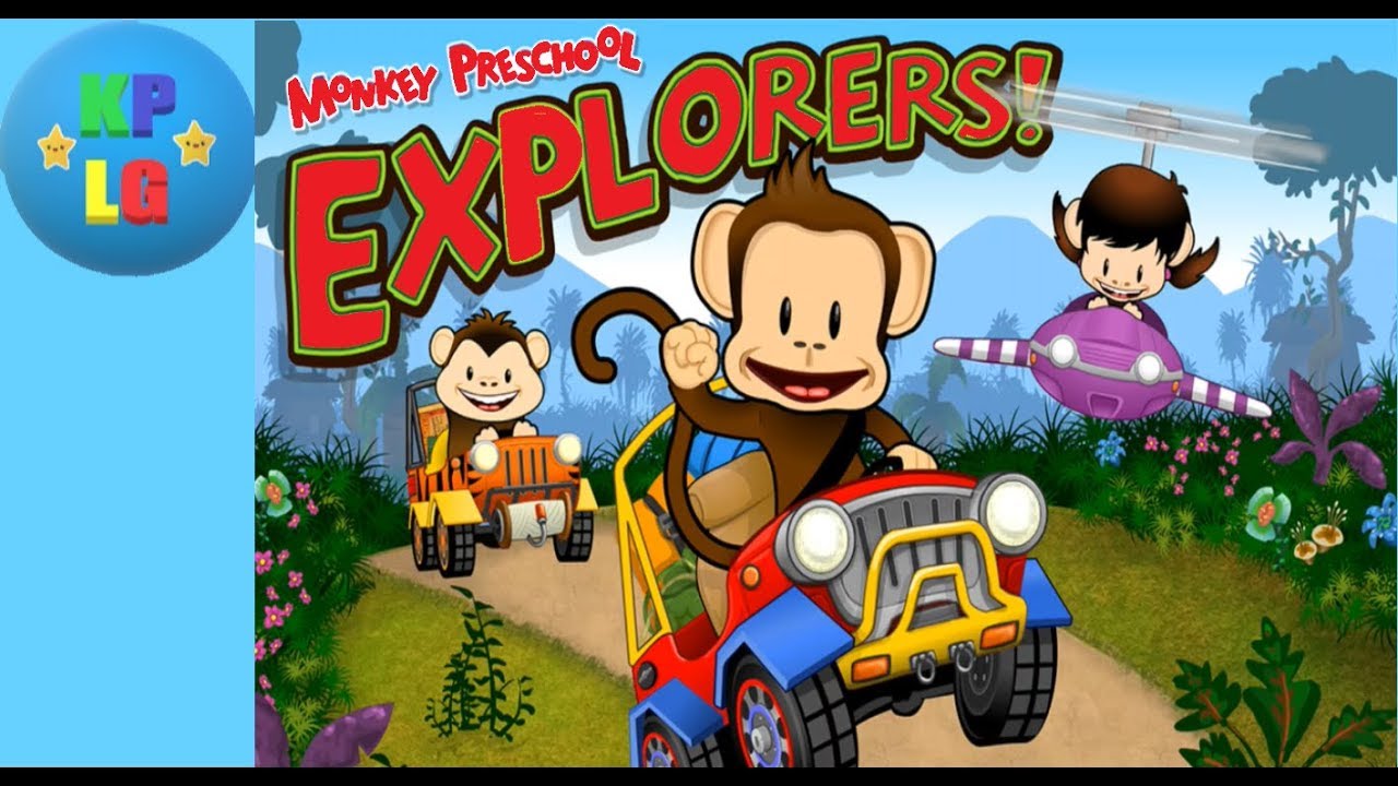 Learn letters, shapes, colors and numbers with Monkey Preschool ...