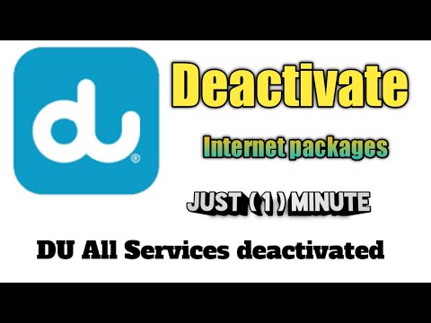 Du deactivate All Services |unsubscribe | Du deactivate all ...