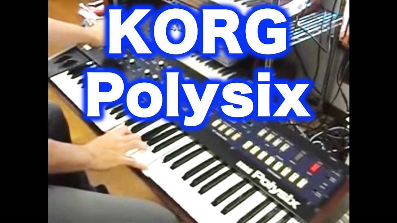 KORG Polysix - YouTube