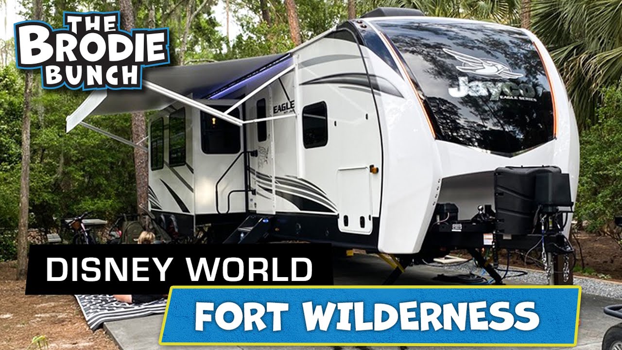 RV Camping at Disney's Fort Wilderness. Orlando, FL - YouTube