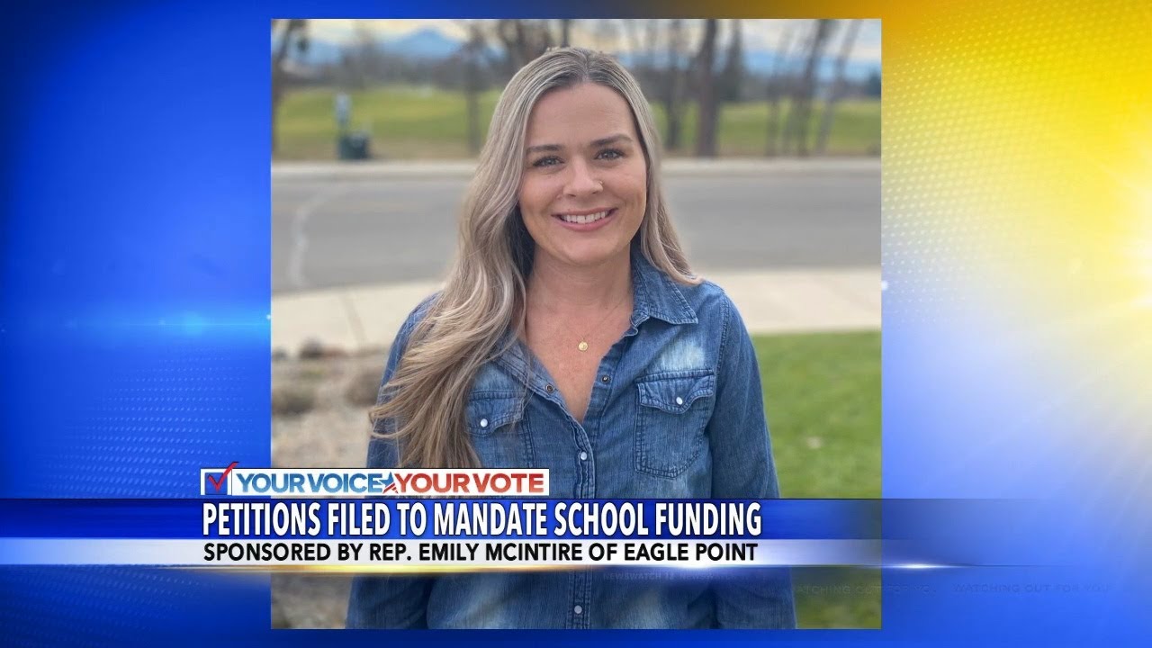 Petitions filed to mandate school funding - YouTube