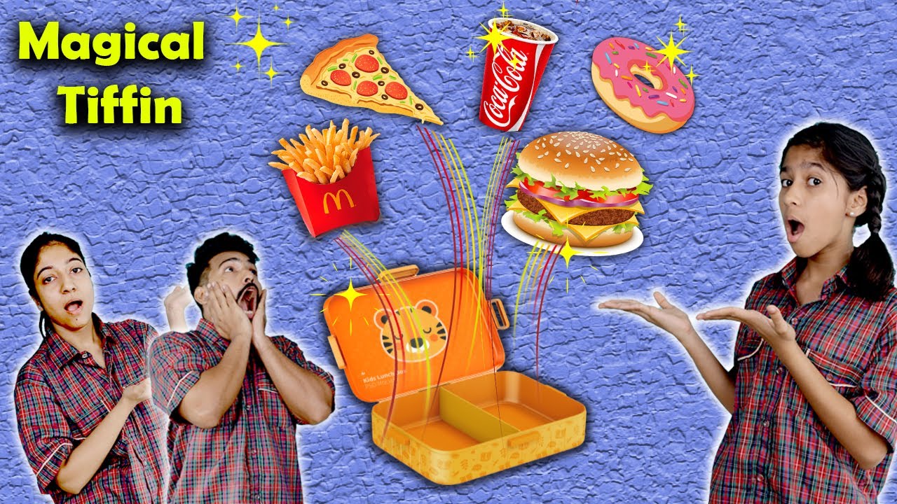 Wow Pari's Magical Tiffin Box | Funny Story | Pari's Lifestyle - YouTube