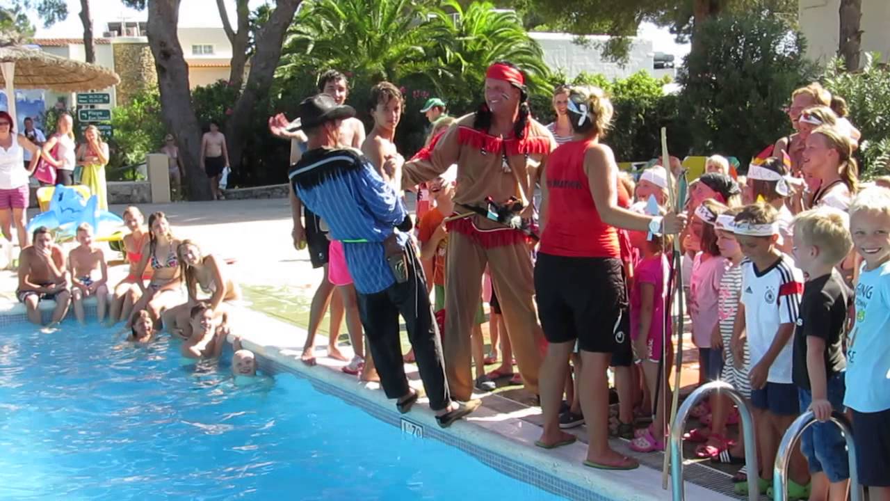 Ibiza Club Cala Pada September 2014 - Indianerfest - YouTube