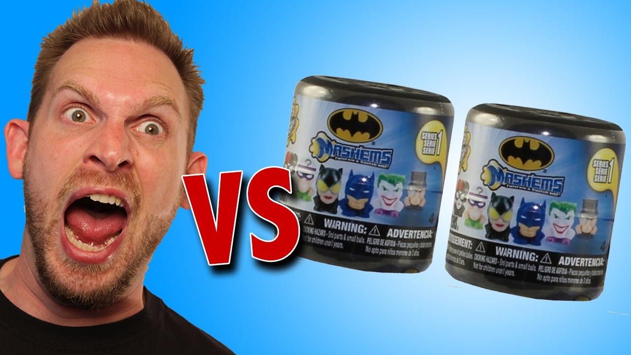 Batman Mash 'ems Series 1 Unboxing - YouTube