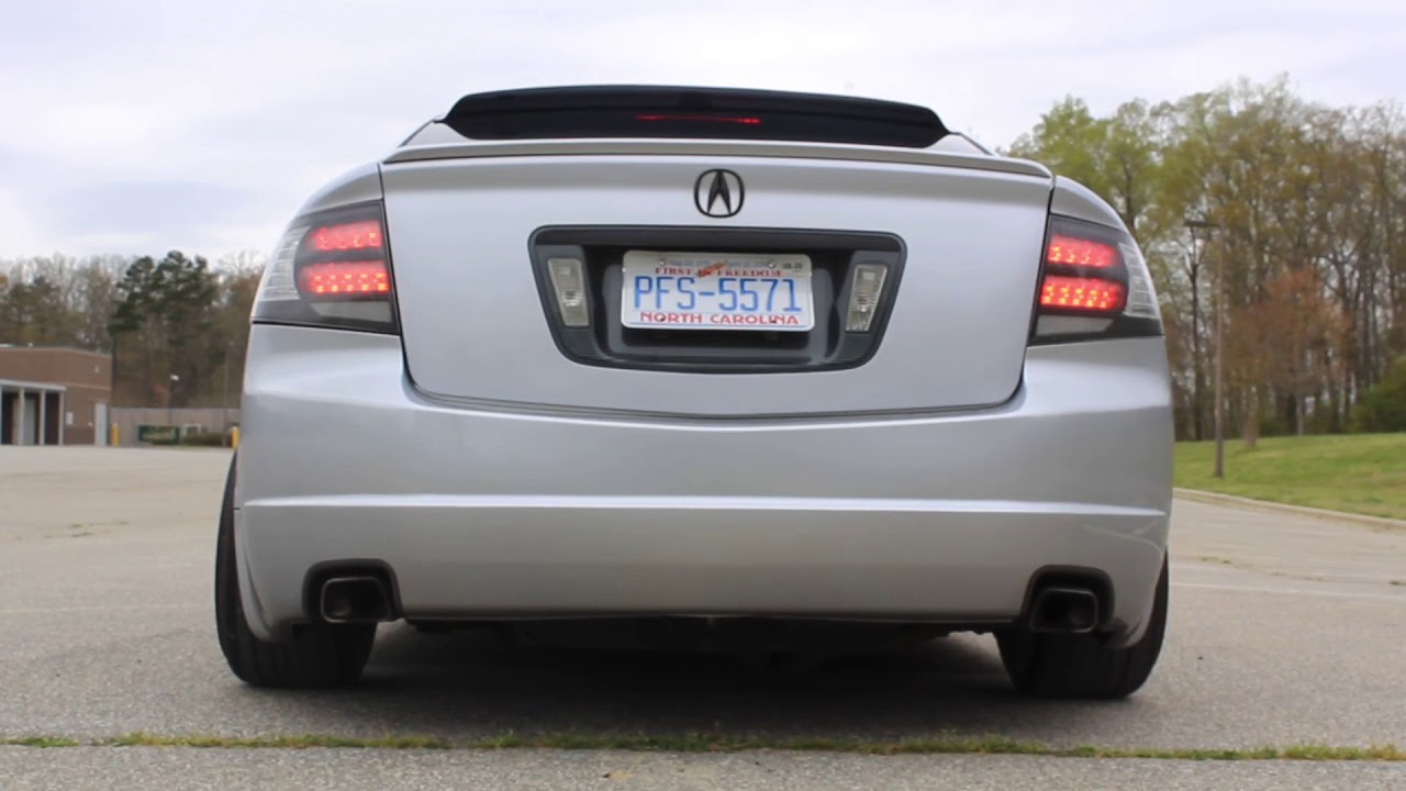 ACURA TL CAT DELETE & STRAIGHT PIPE EXHAUST - YouTube