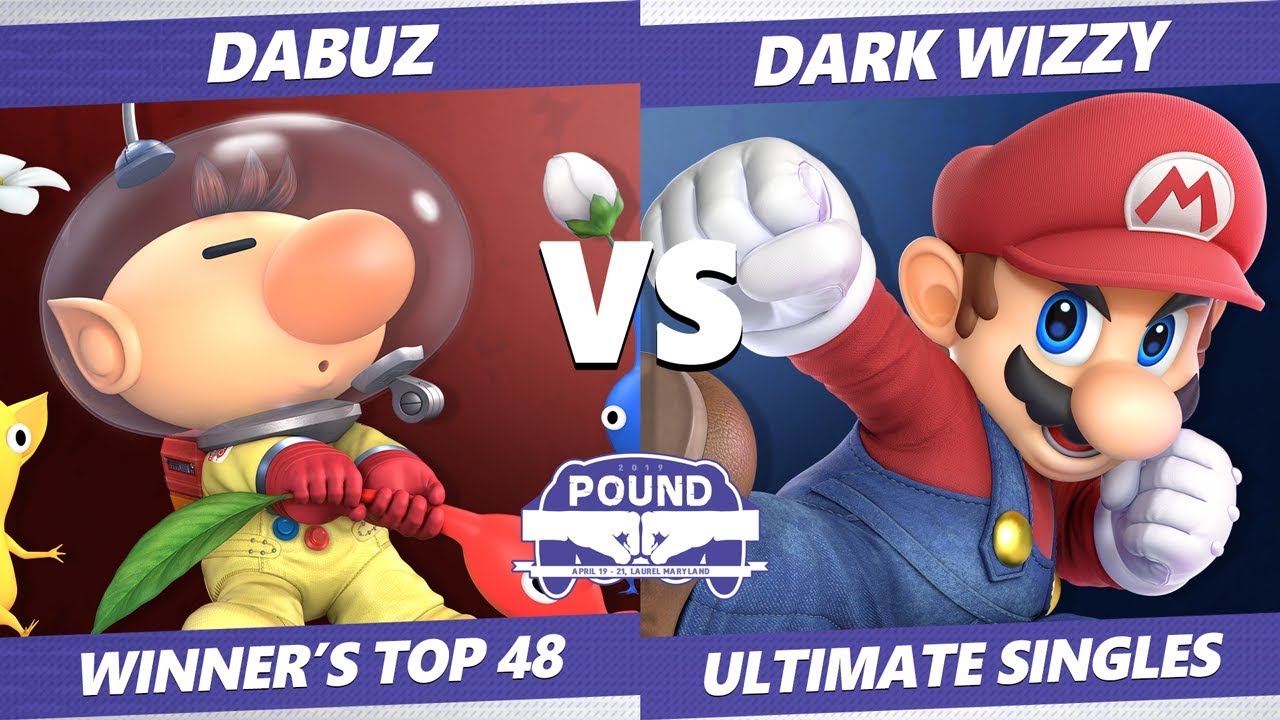 Pound 2019 SSBU - Liquid Dabuz (Olimar) VS MVG Dark Wizzy (Mario) Smash ...