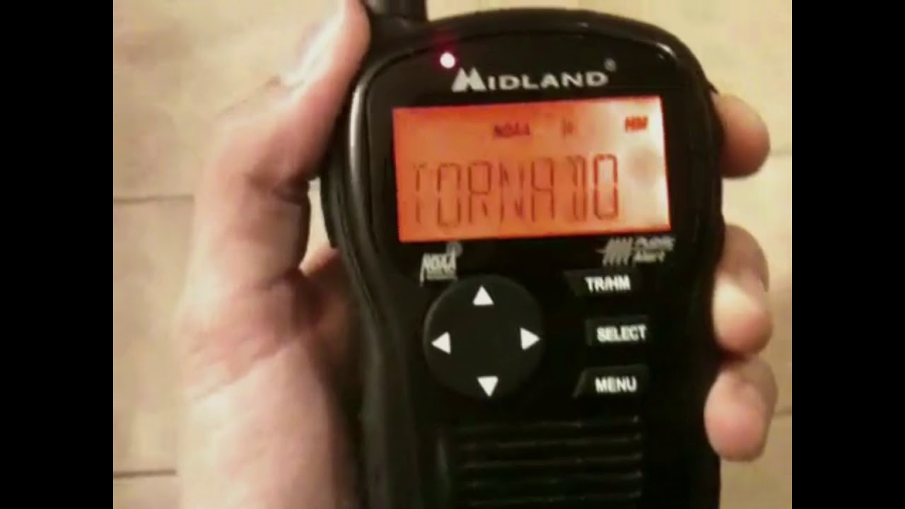 YT First!?!? Tornado warning In AZ on weather radios! (raw) - YouTube