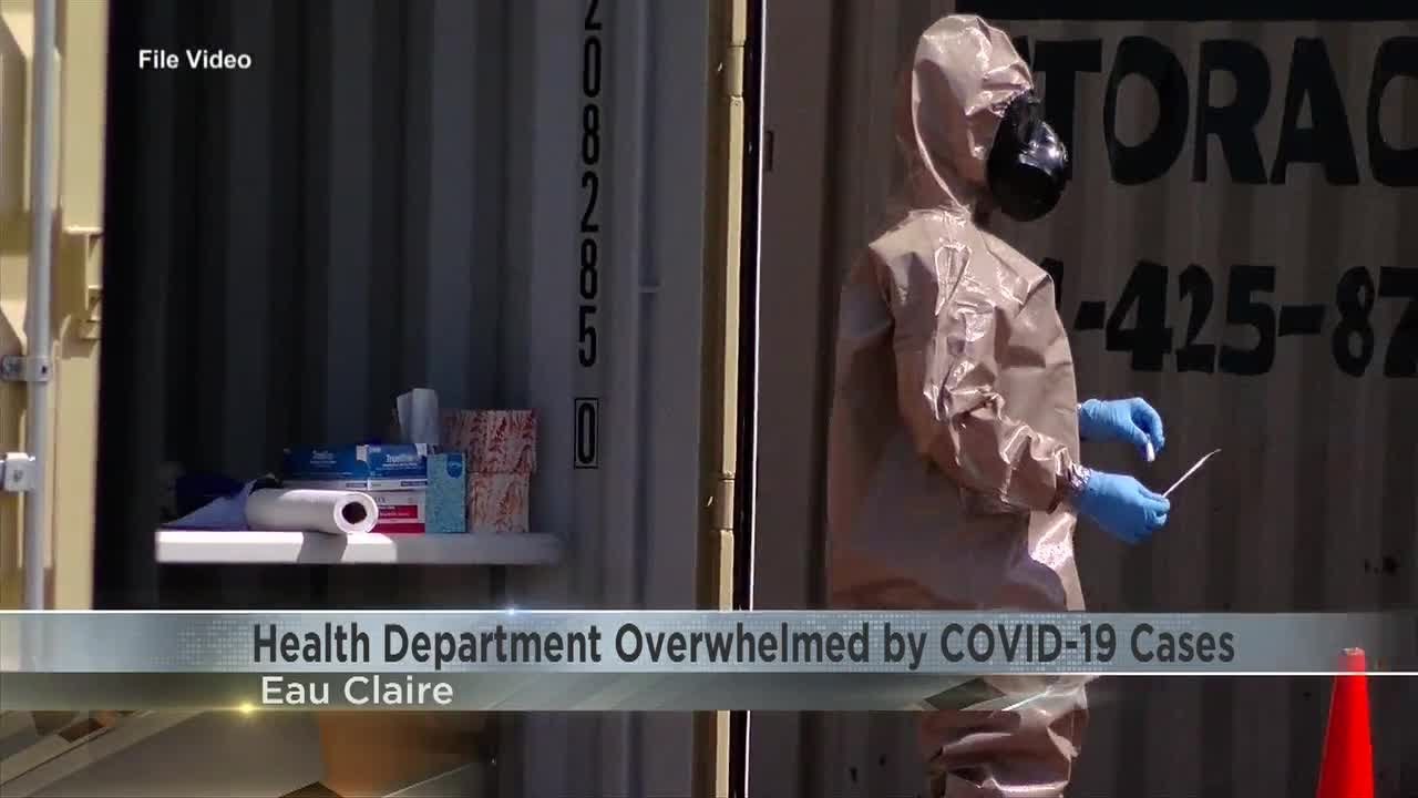 EC Health Department 'overwhelmed' by COVID-19 cases - YouTube