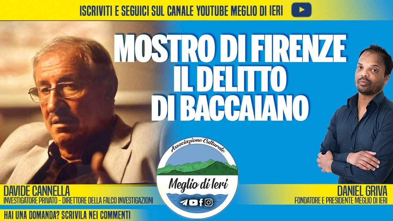 Mostro di Firenze: Il delitto di Baccaiano - DAVIDE CANNELLA ...