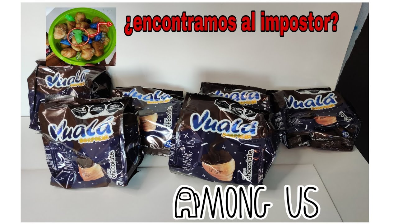 Abriendo más vualas de Among Us // vuala Among Us // vuala sorpresa de ...