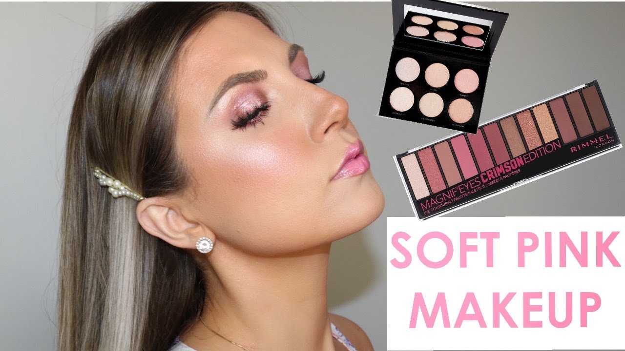 EASY SOFT PINK MAKEUP | PERFECT FOR SUMMER! - YouTube